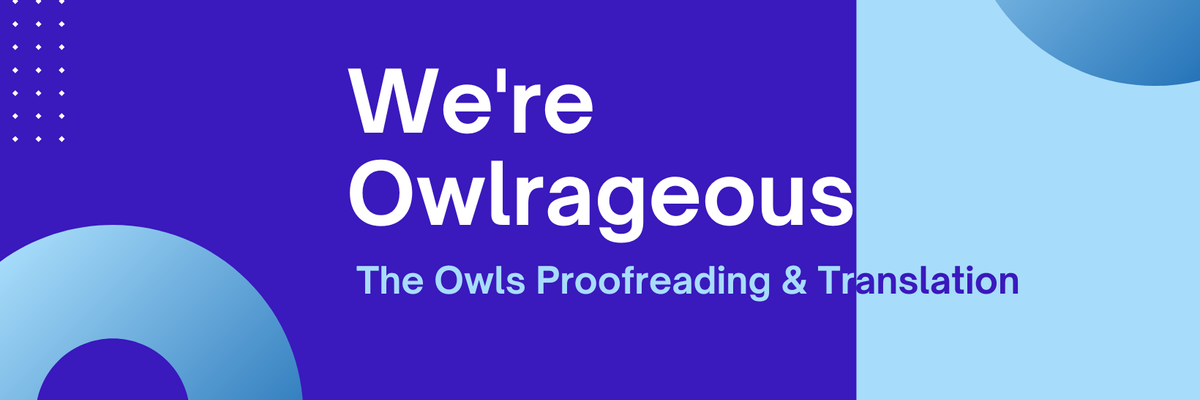 The Owls Proofreading & Translation | Proofreading, Nilai -Refrens