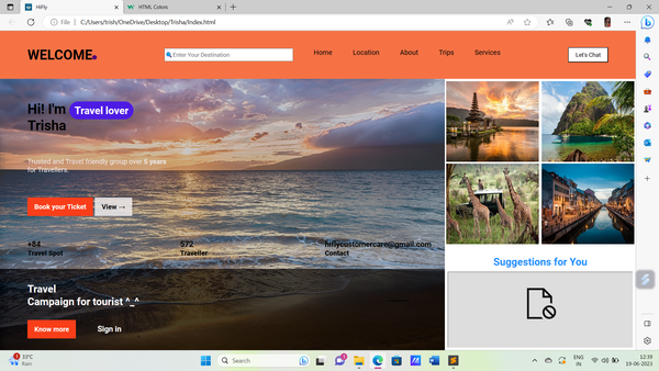 Trisha Patra | Website Developer, Howrah -Refrens