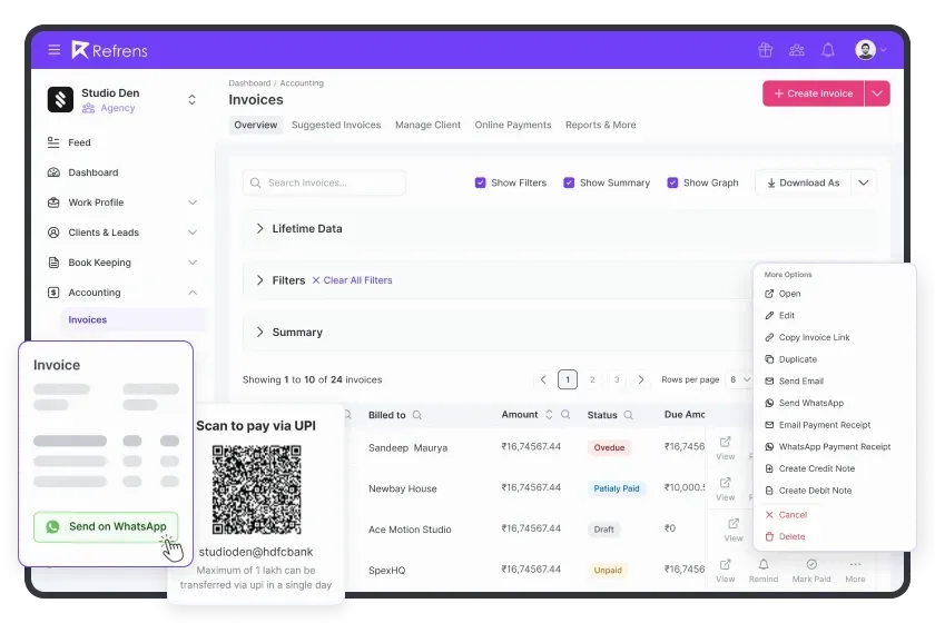 Free Cloud Accounting Software in India - Refrens
