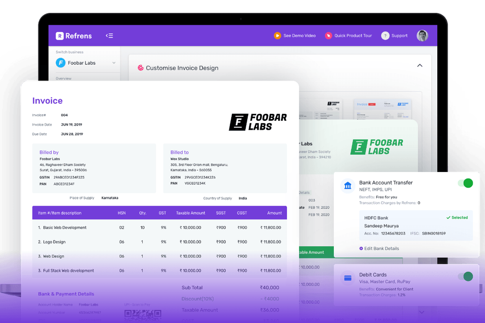 Invoice API - Generate & Share Invoices Automatically