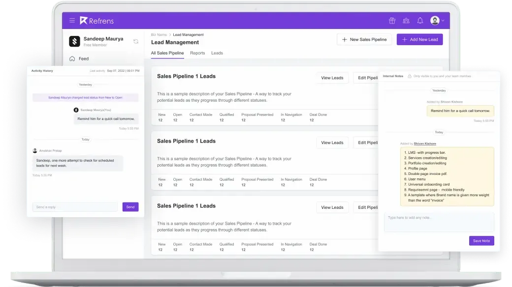 Pipeline CRM Software for Streamlined Sales Management