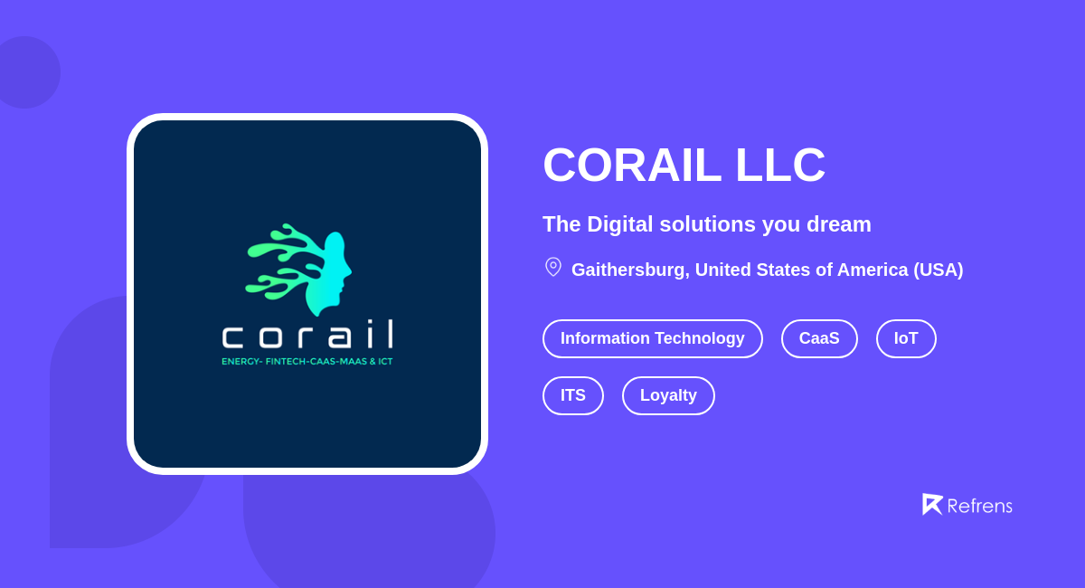 CORAIL LLC, Gaithersburg -Refrens