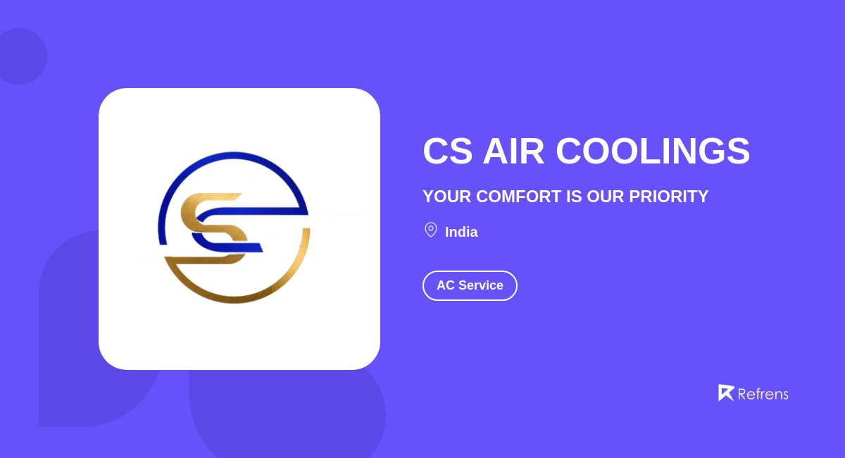 CS AIR COOLINGS -Refrens