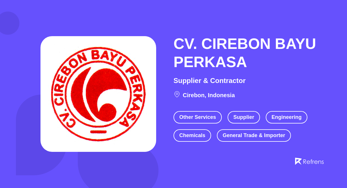 CV. CIREBON BAYU PERKASA, Cirebon -Refrens