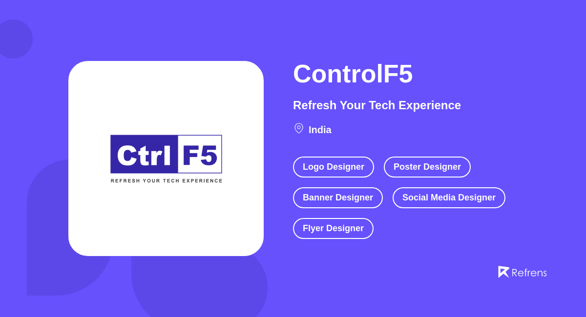ControlF5 -Refrens