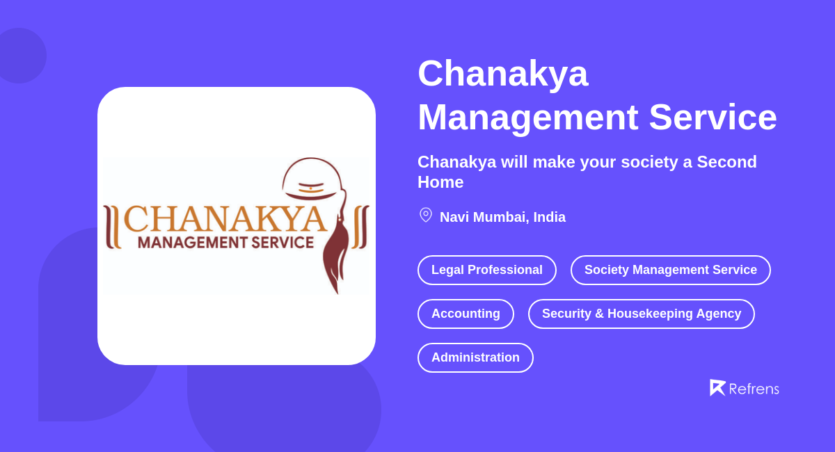 Chanakya Management Service | Legal Professional, Navi Mumbai -Refrens