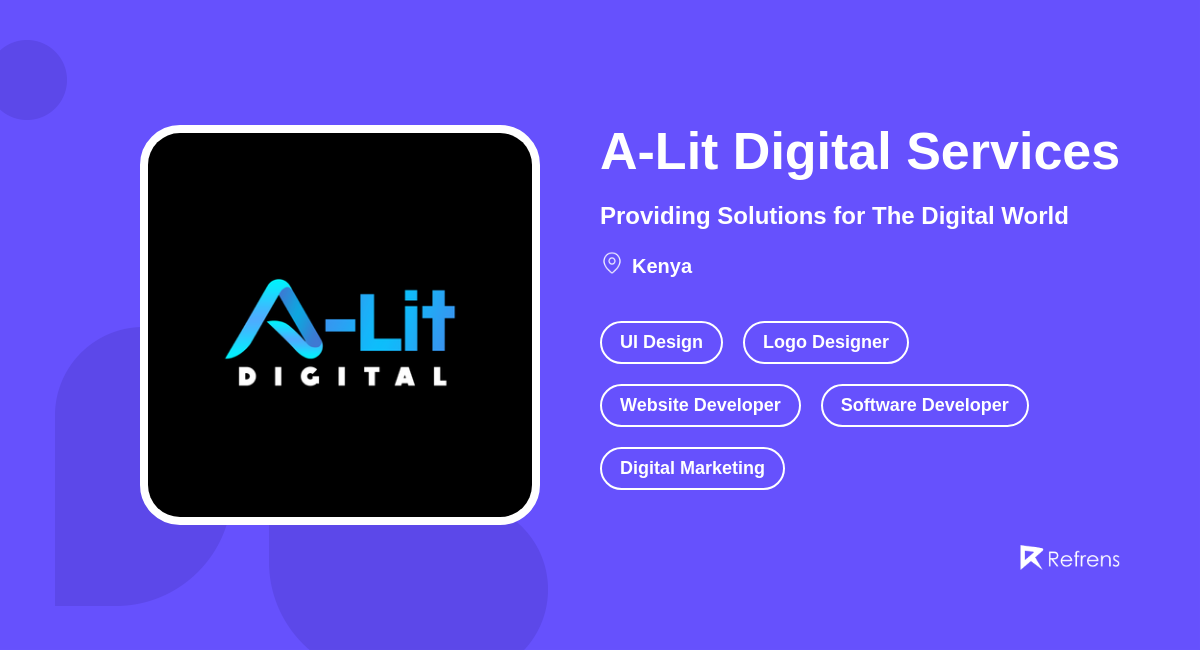 A-Lit Digital Services -Refrens