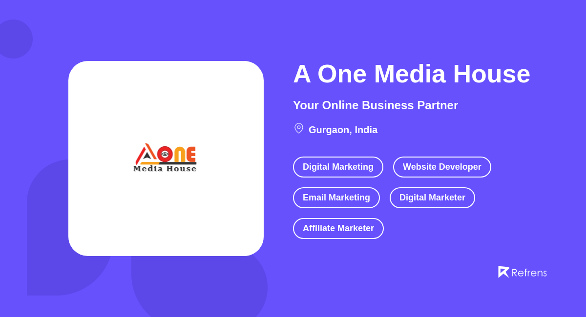 A One Media House, Gurgaon -Refrens