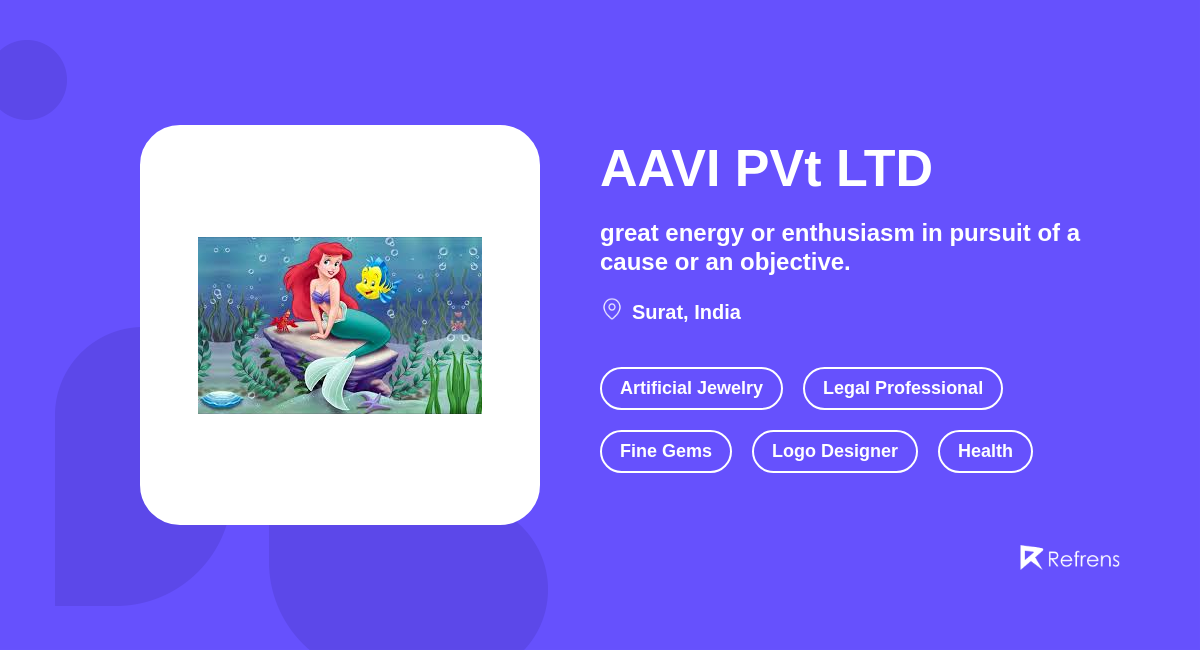 AAVI PVt LTD | Logo Designer, Surat -Refrens