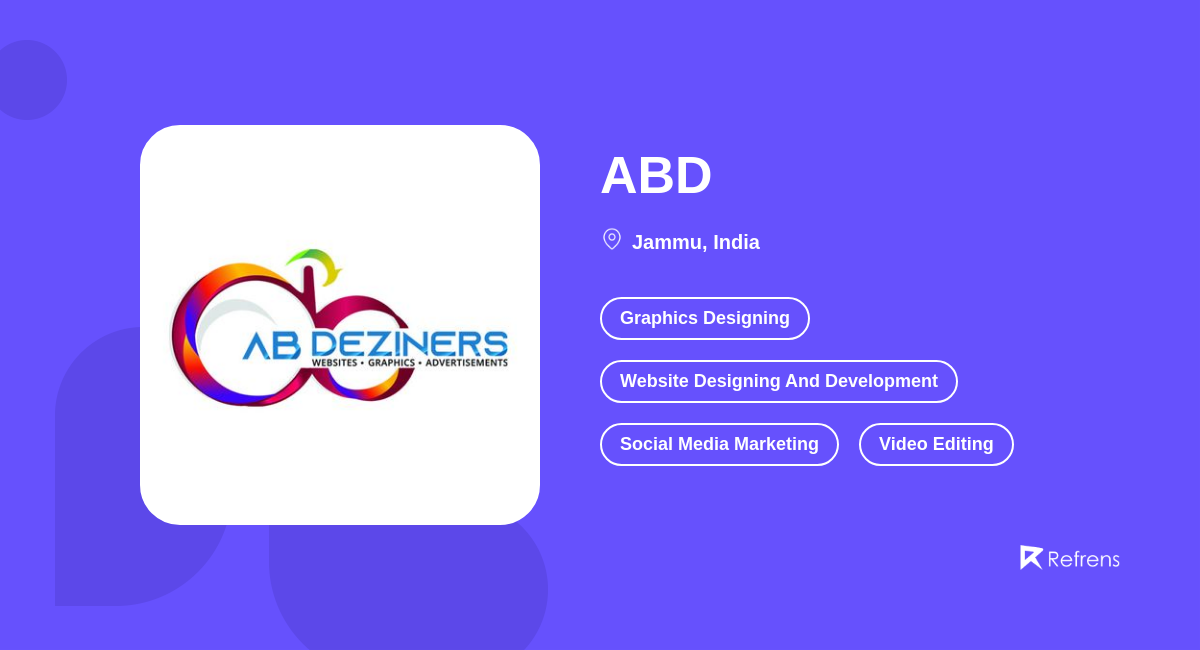 ABD | Social Media Marketing, Jammu -Refrens