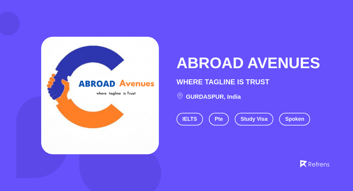 ABROAD AVENUES | Study Visa, GURDASPUR -Refrens
