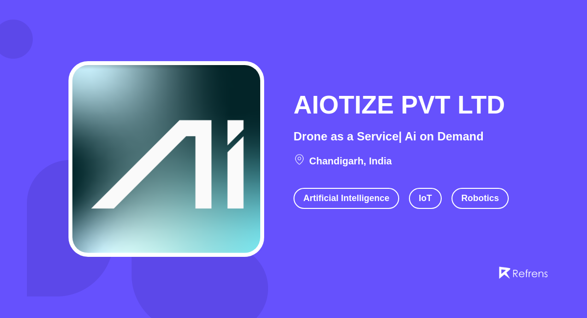 AIOTIZE PVT LTD | IoT, Chandigarh -Refrens