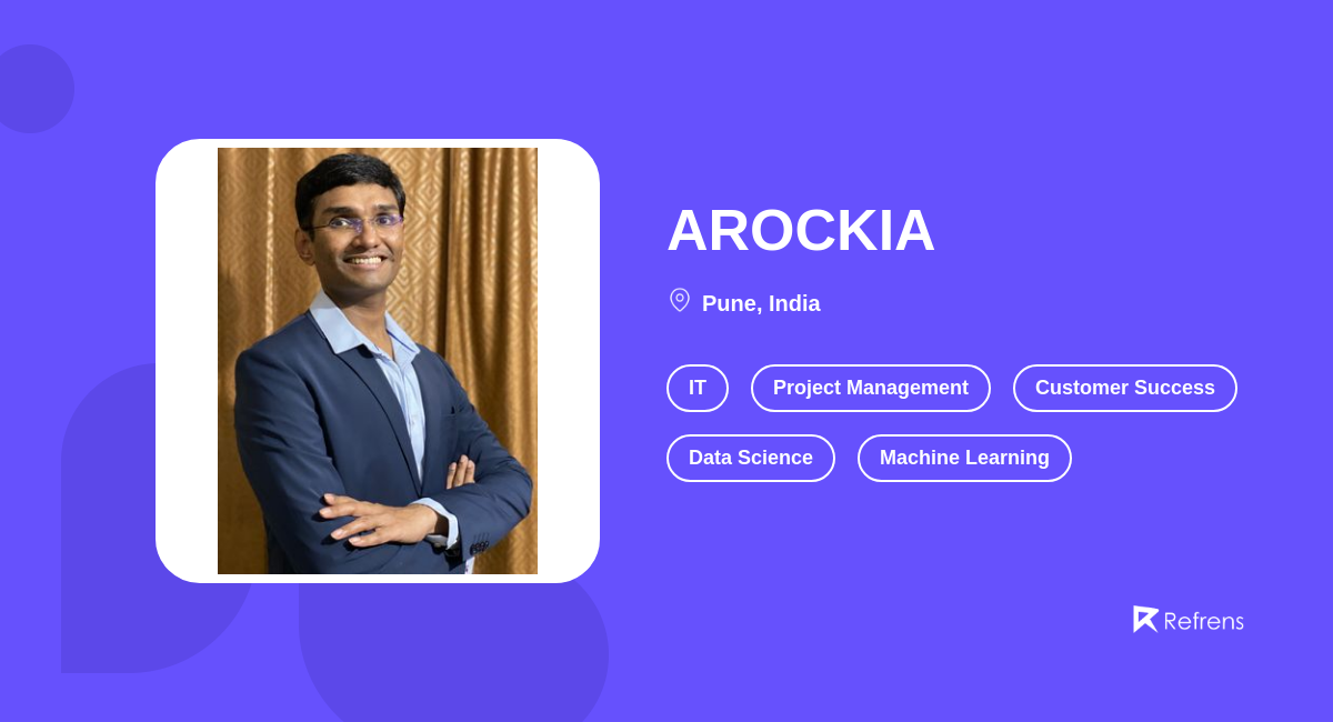 AROCKIA | IT, Pune -Refrens