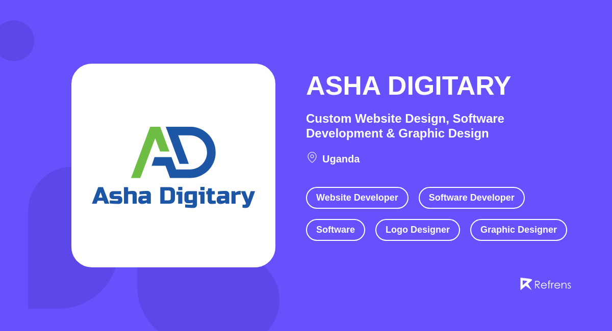 ASHA DIGITARY -Refrens