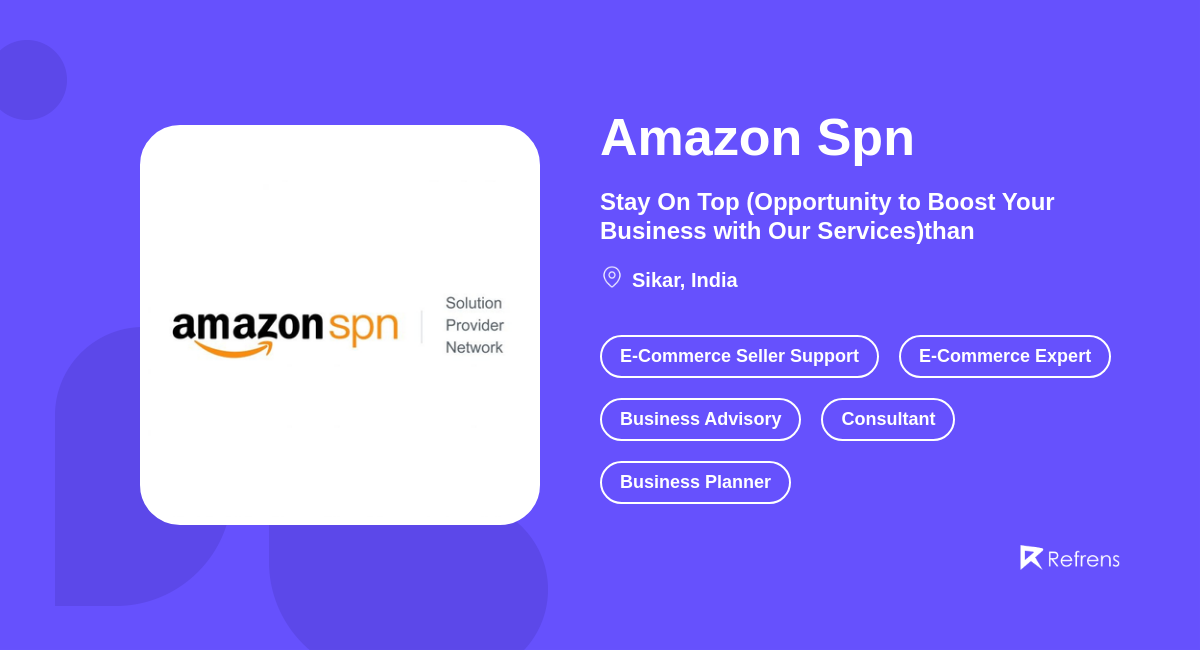 Amazon Spn, Sikar -Refrens