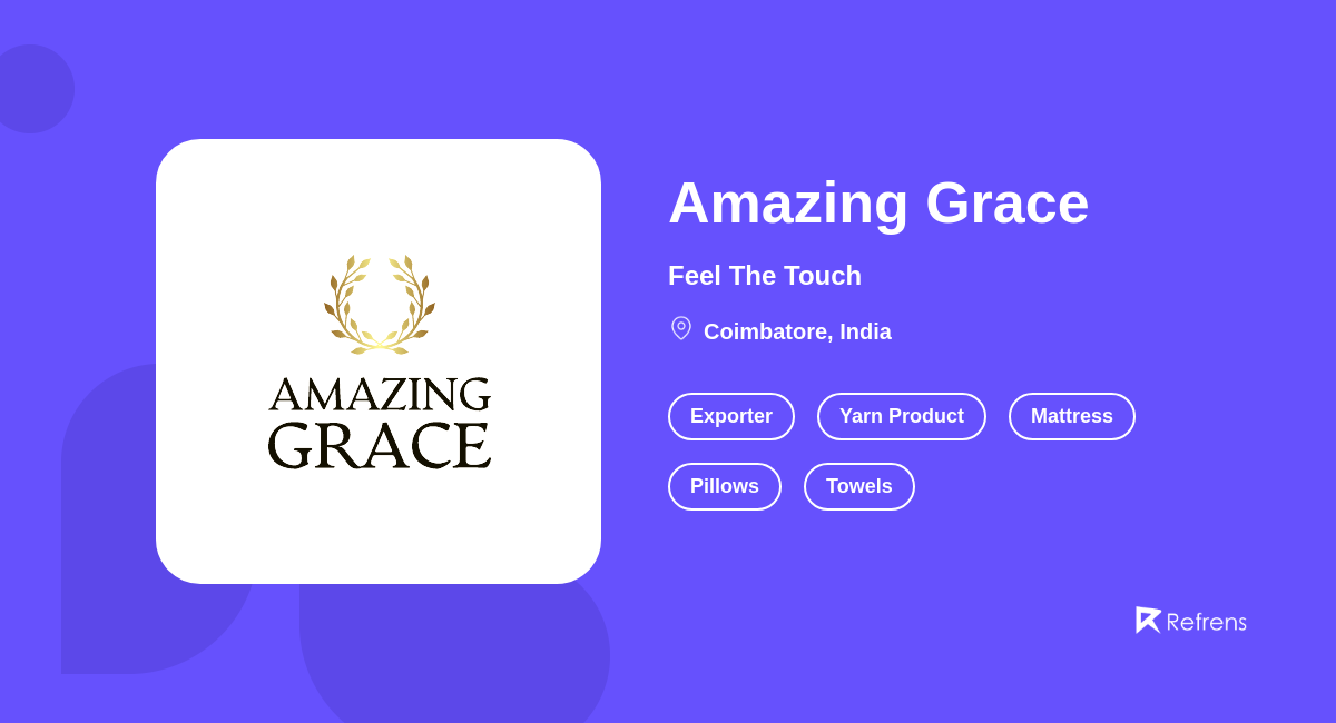 Amazing Grace, Coimbatore -Refrens