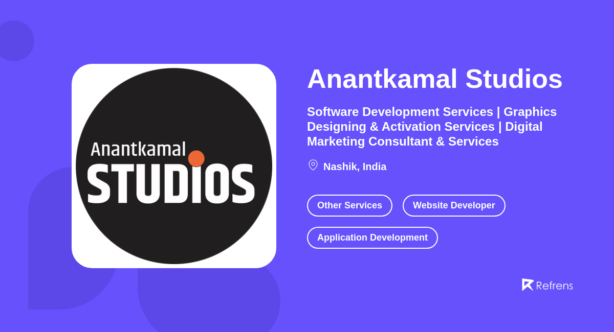 Anantkamal Studios | Other Services, Nashik -Refrens