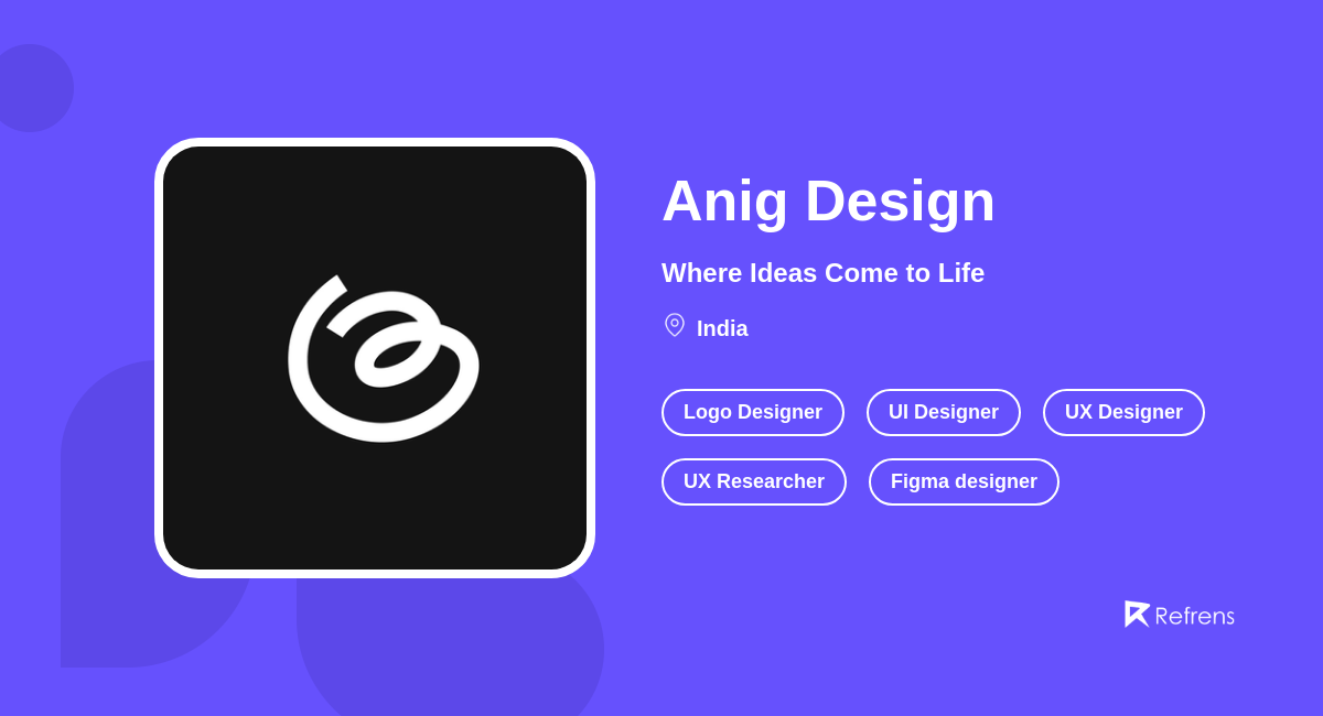 Anig Design -Refrens