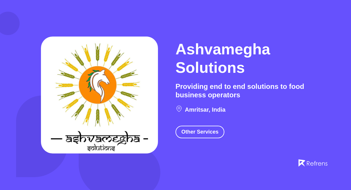 Ashvamegha Solutions, Amritsar -Refrens