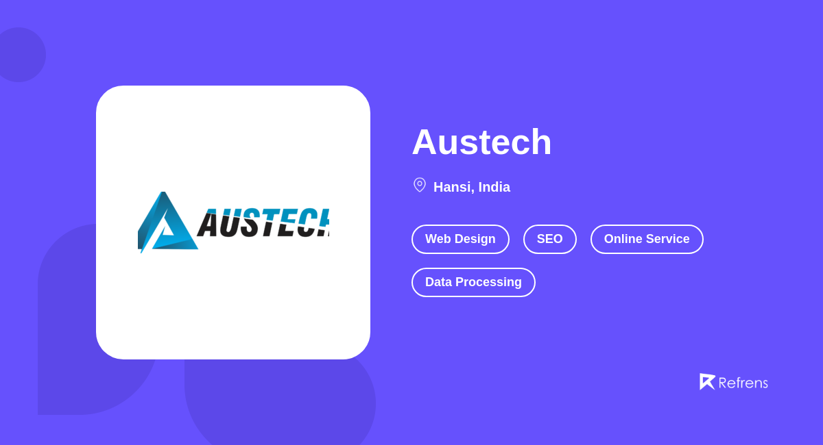 Austech | SEO, Hansi -Refrens