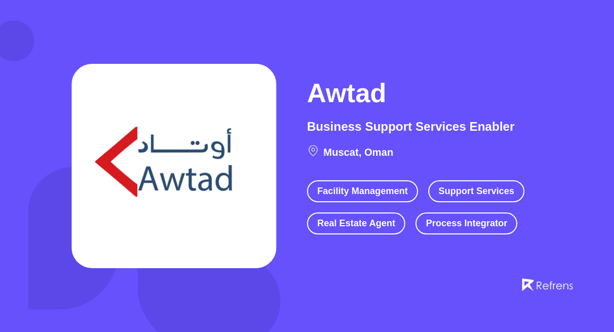 Awtad, Muscat -Refrens