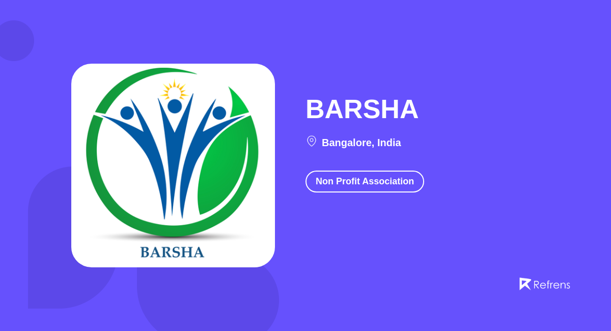 BARSHA, Bangalore -Refrens