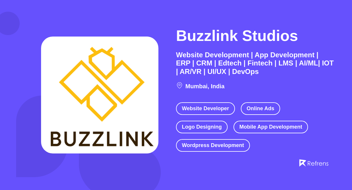 Buzzlink Studios, Mumbai -Refrens