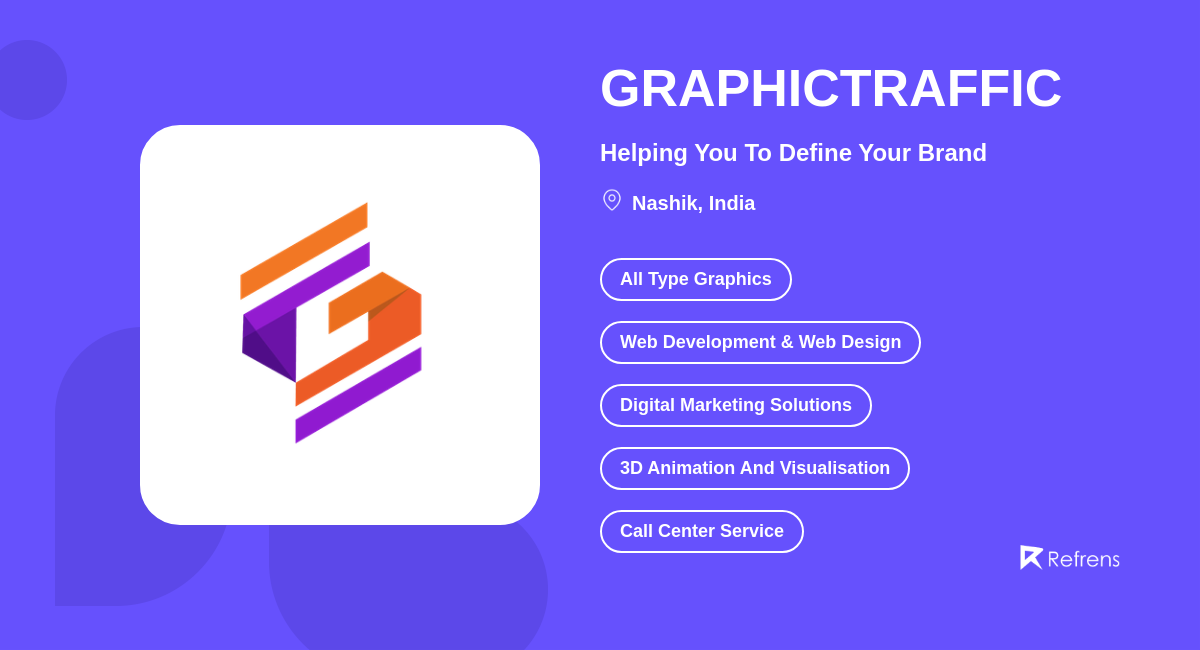 GRAPHICTRAFFIC | Web Development & Web Design, Nashik -Refrens