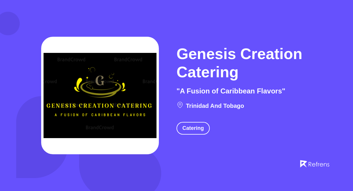 Genesis Creation Catering | Catering -Refrens