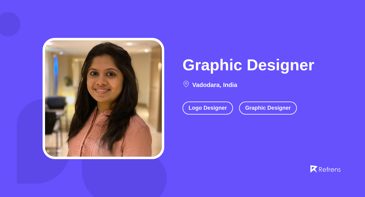 Graphic Designer | Logo Designer, Vadodara -Refrens