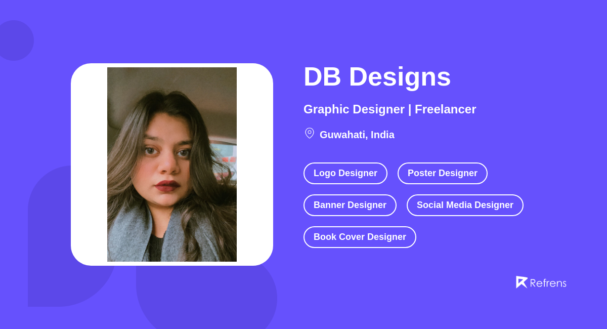 DB Designs | Logo Designer, Guwahati -Refrens
