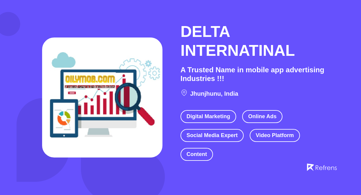 DELTA INTERNATINAL | Digital Marketing, Jhunjhunu -Refrens