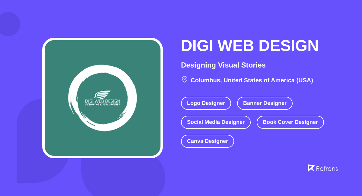 DIGI WEB DESIGN | Logo Designer, Columbus -Refrens