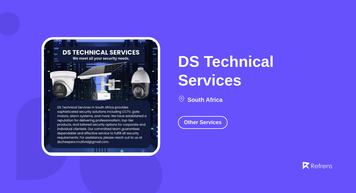 DS Technical Services -Refrens