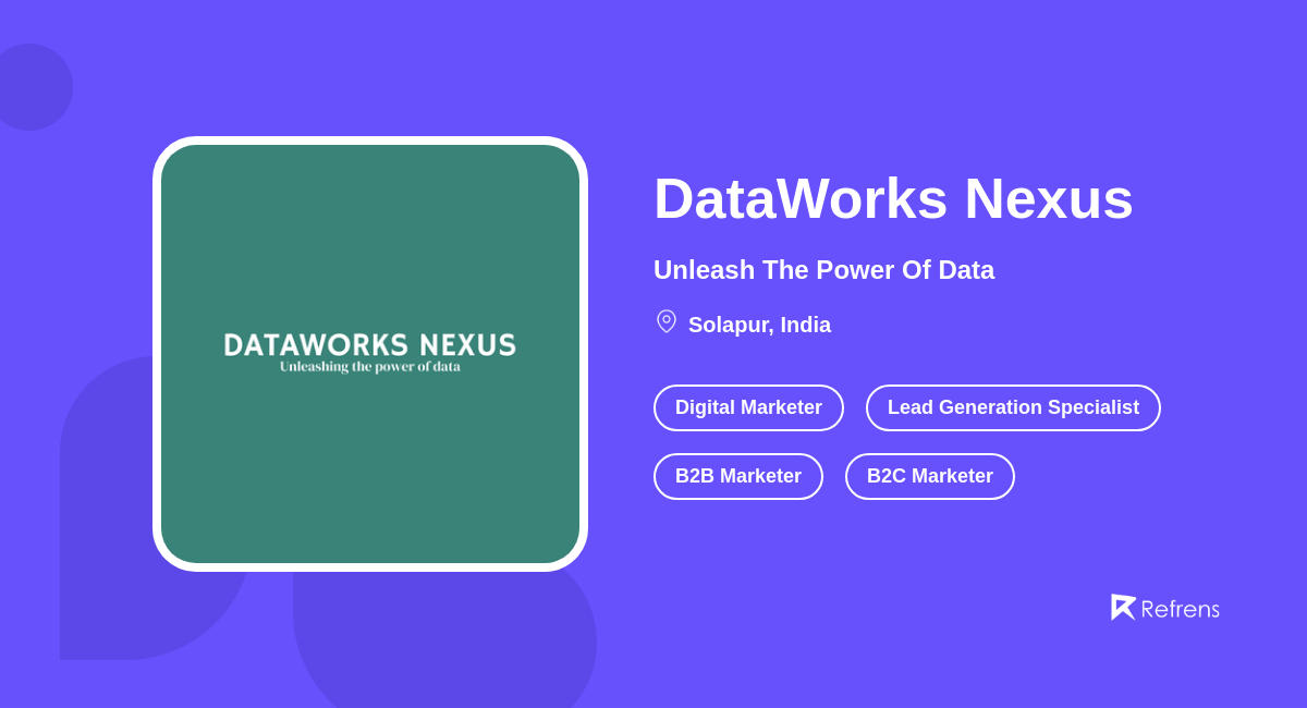 DataWorks Nexus, Solapur -Refrens