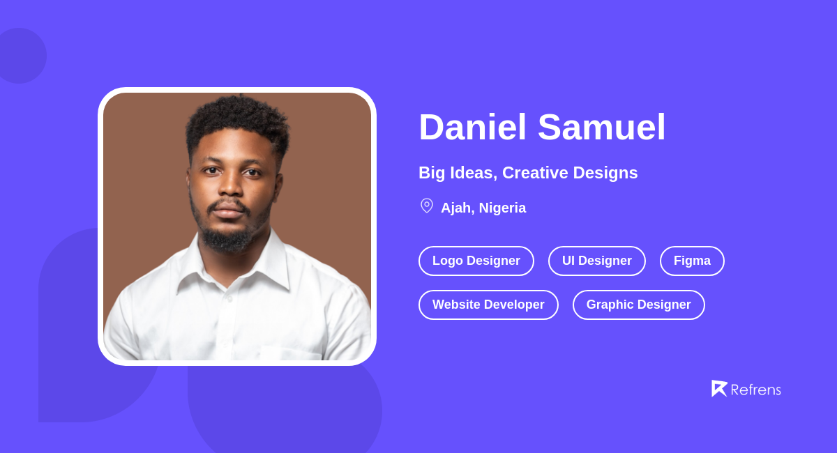 Daniel Samuel, Ajah -Refrens