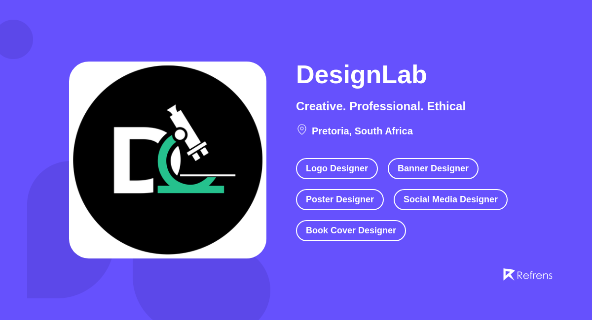 DesignLab | Logo Designer, Pretoria -Refrens
