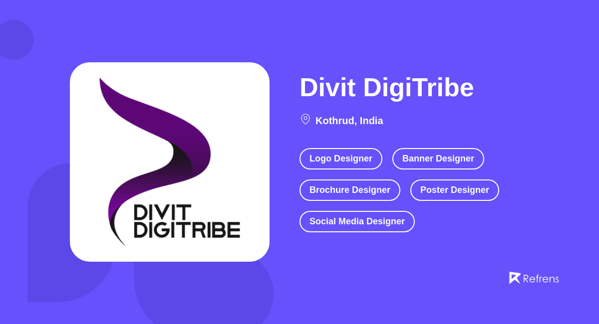 Divit DigiTribe | Logo Designer, Kothrud -Refrens