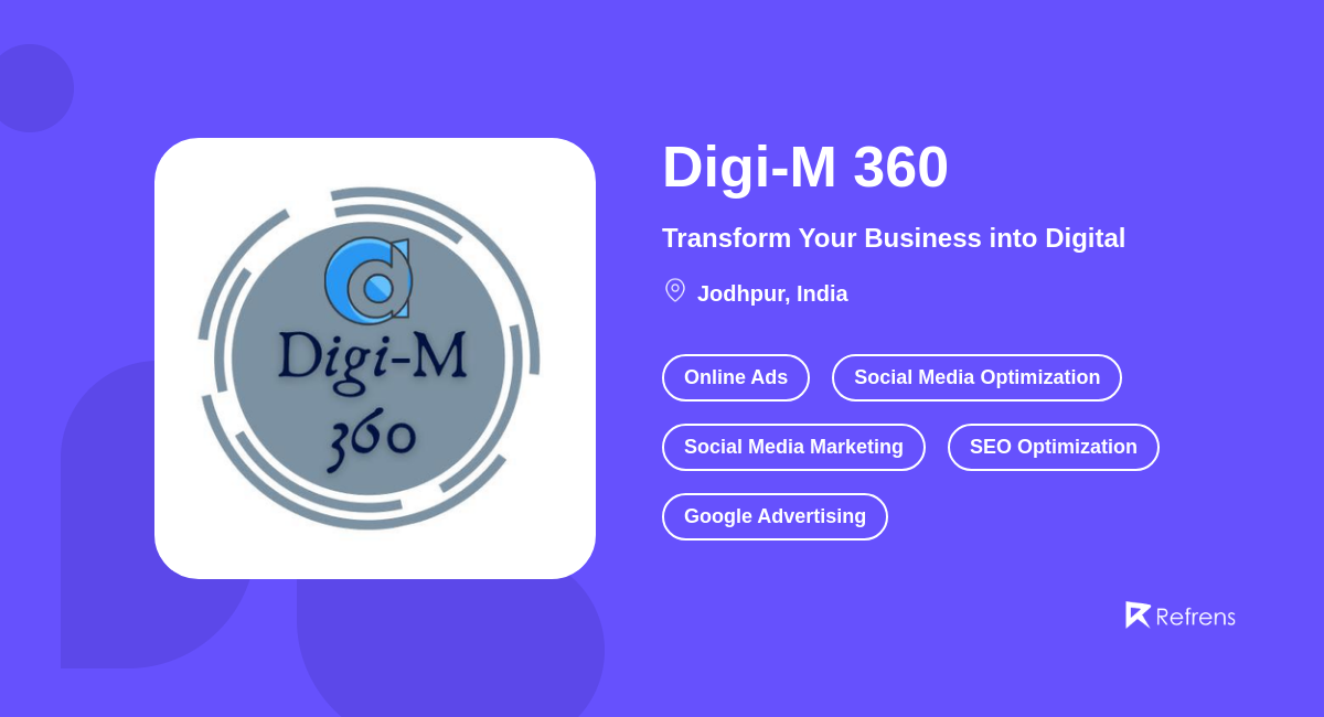 Digi-M 360 | Online Ads, Jodhpur -Refrens