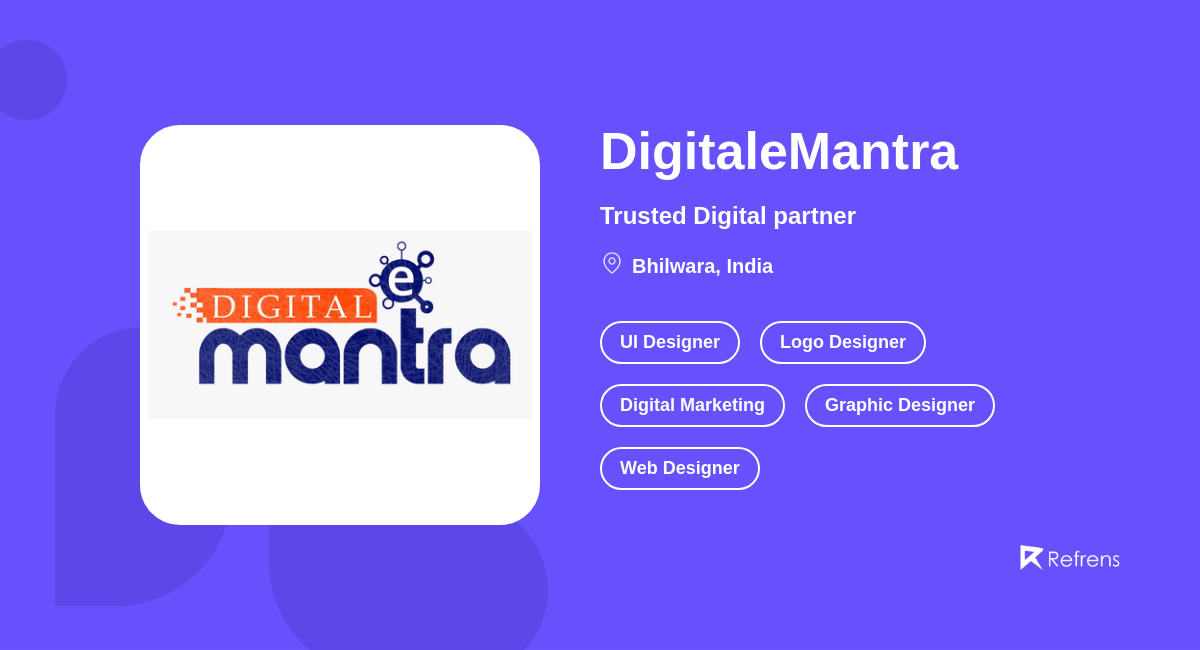 DigitaleMantra, Bhilwara -Refrens