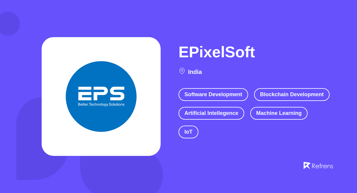 EPixelSoft | Software Development -Refrens
