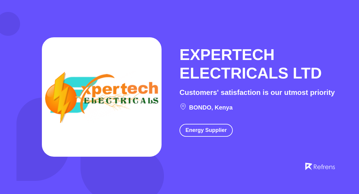 EXPERTECH ELECTRICALS LTD, BONDO -Refrens