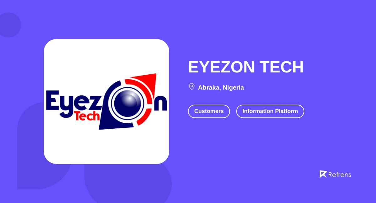 EYEZON TECH | Customers, Abraka -Refrens