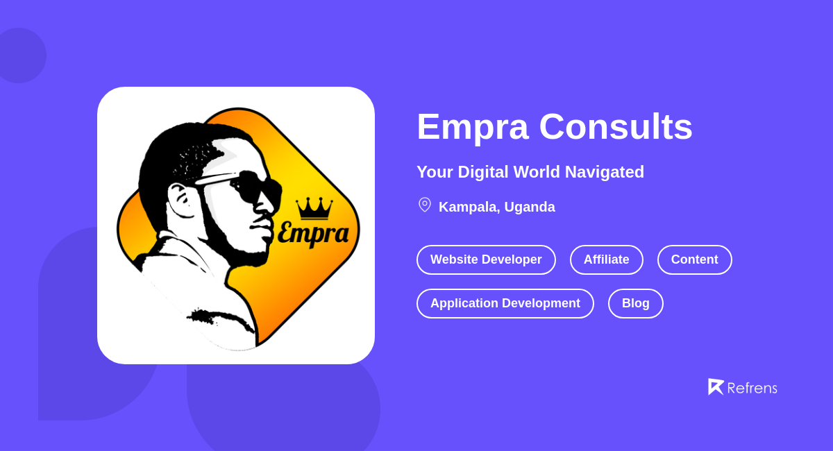 Empra Consults | Website Developer, Kampala -Refrens