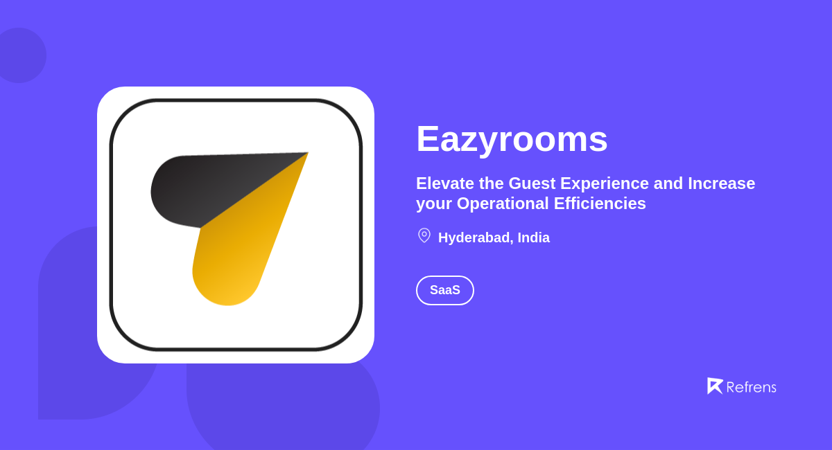 Eazyrooms, Hyderabad -Refrens