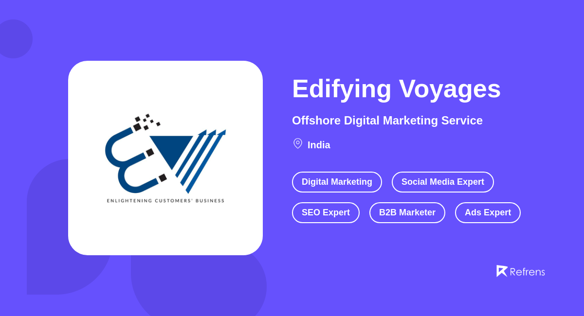 Edifying Voyages -Refrens