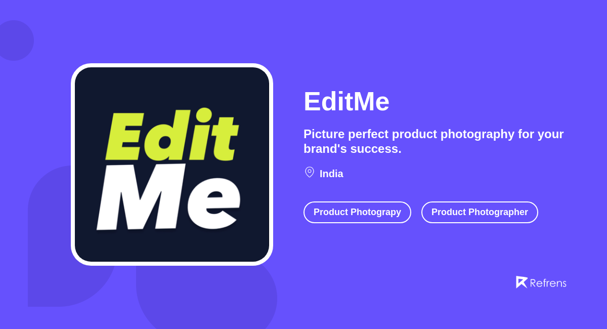 EditMe -Refrens