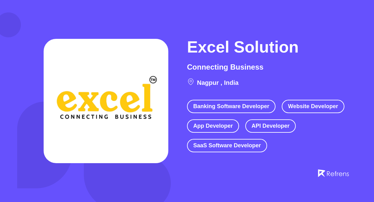 Excel Solution, Nagpur -Refrens