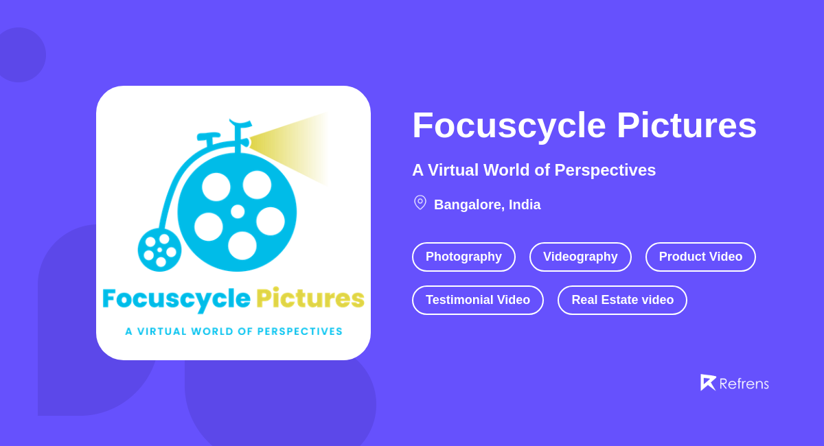 Focuscycle Pictures, Bangalore -Refrens