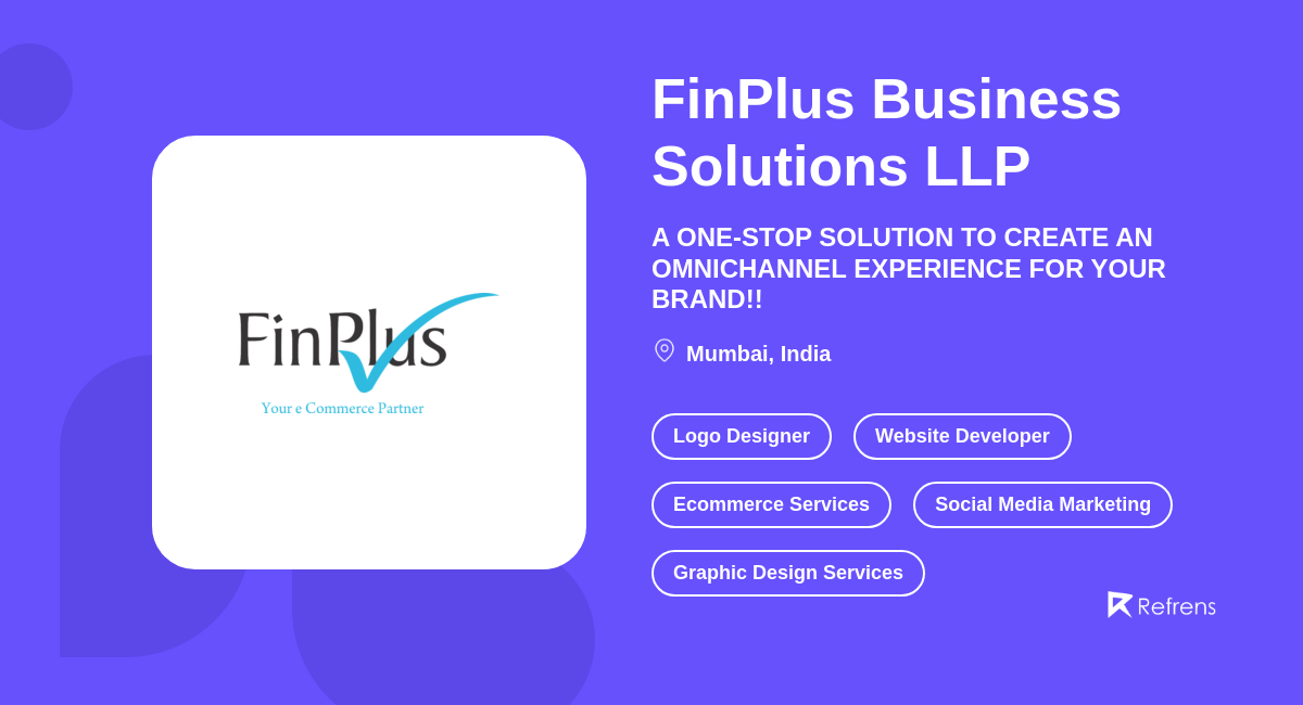 FinPlus Business Solutions LLP, Mumbai -Refrens